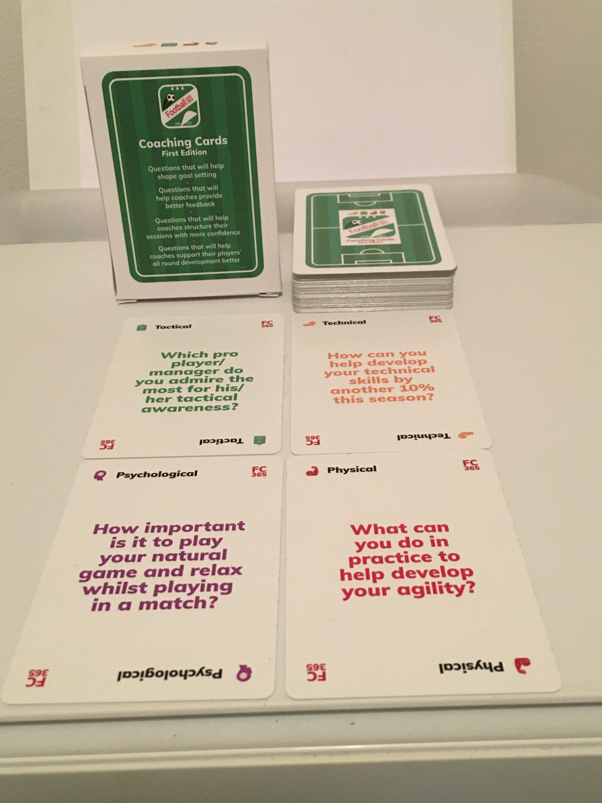 Football Coaching Cards - Cricket Coach 365